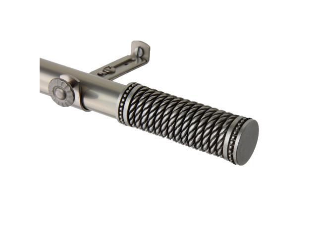 Click here for 13/16 inch Weaver Curtain Rod 18-28 - Satin Nickel prices