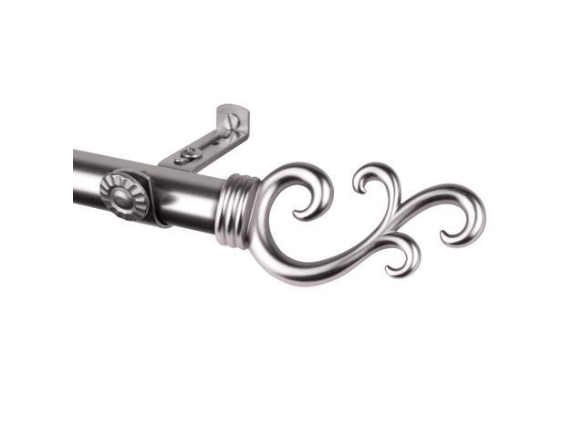 Click here for 13/16 inch Mosey Curtain Rod 18-28 - Satin Nickel prices