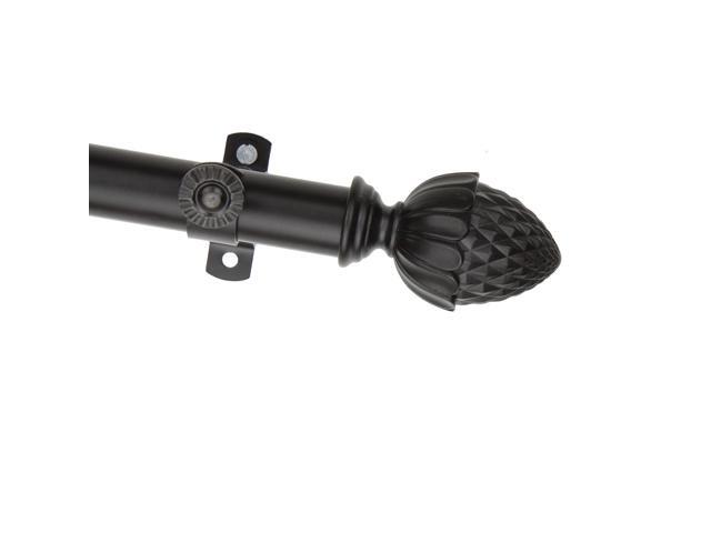 Click here for 13/16 inch Cupule Curtain Rod 18-28 - Black prices