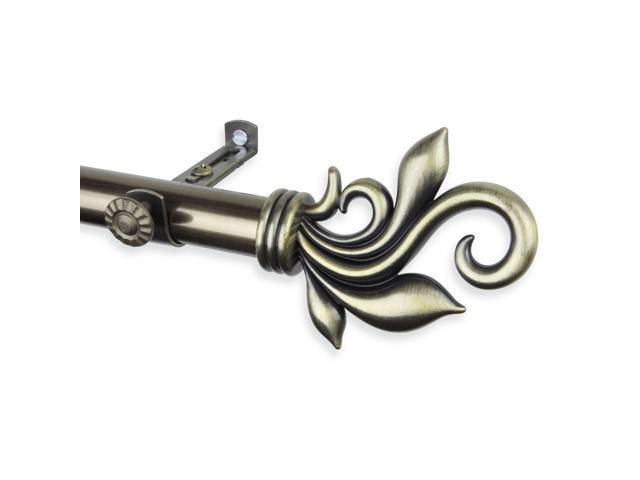 Click here for Micah Curtain Rod 3/4 inch dia. 18-28 - Antique Go... prices