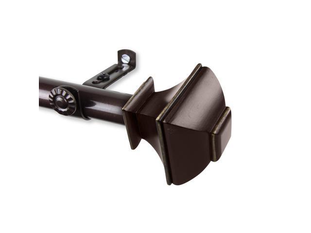 Click here for Maryland Curtain Rod 13/16 inch 18-28 - Cocoa prices