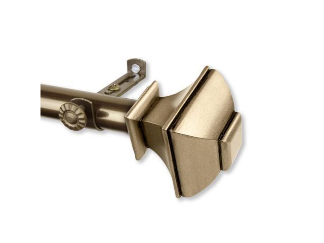 Click here for Maryland Curtain Rod 13/16 inch 18-28 - Antique Go... prices