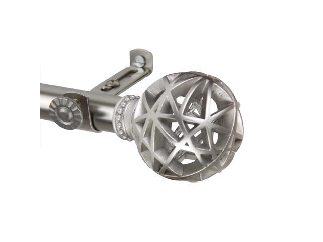 Click here for 13/16 inch Ruston Curtain Rod 18-28 - Satin Nickel prices