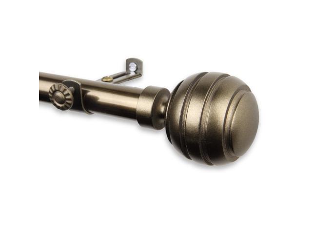 Click here for Olga Curtain Rod 3/4 inch dia. 18-28 - Antique Gol... prices