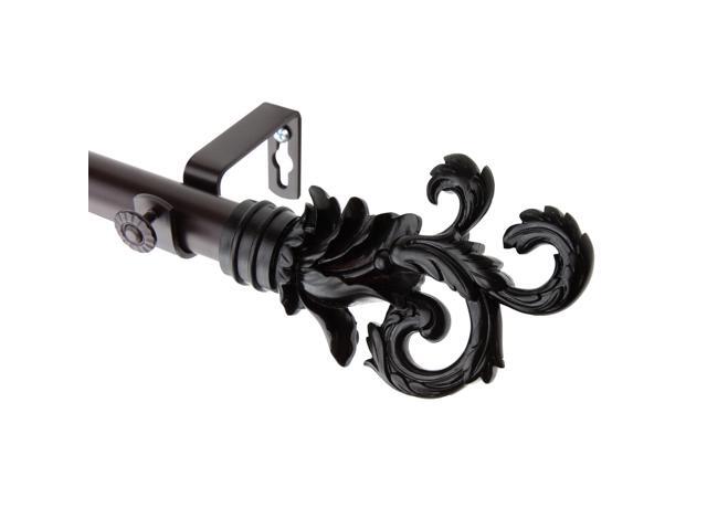 Click here for Federer Curtain Rod 1 OD 28-48 inch - Mahogany prices