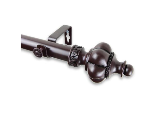Click here for Eddy Curtain Rod 1 OD 48-84 inch - Mahogany prices