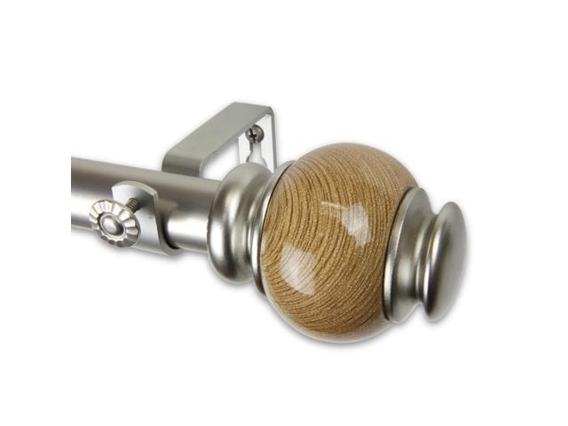 Click here for Atlas Curtain Rod 1 inch 48-84 inch - Satin Nickel prices