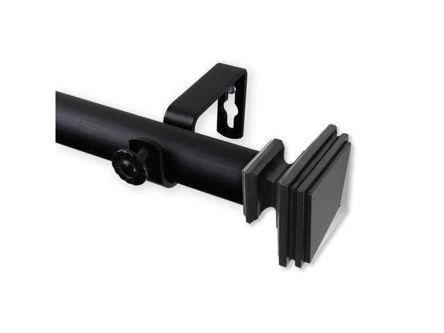 Click here for Maxim Curtain Rod 1 inch 66-120 inch - Black prices