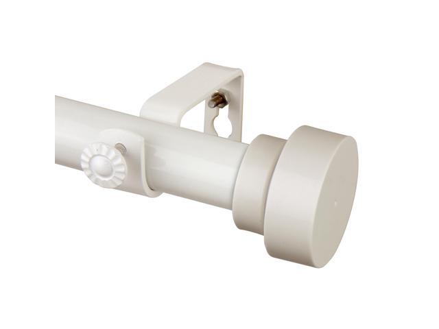 Click here for Brett Curtain Rod 1 inch 18-28 inch - White prices