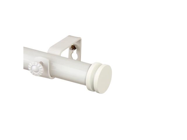 Click here for 1 inch Knop Curtain Rod 160-240 - White prices