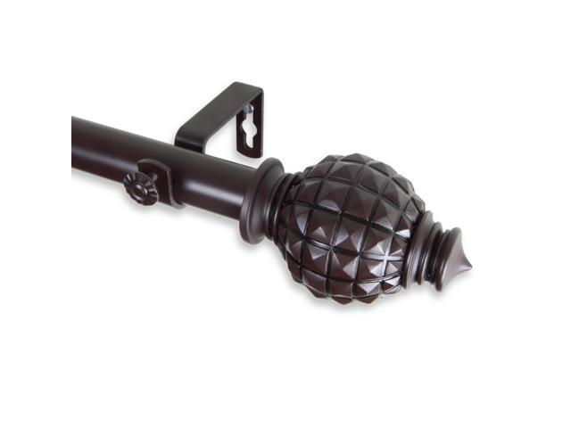 Click here for Apollo Curtain Rod 1 OD 48-84 inch - Mahogany prices