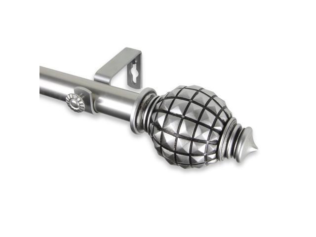 Click here for Apollo Curtain Rod 1 OD 160-240 inch - Satin Nicke... prices