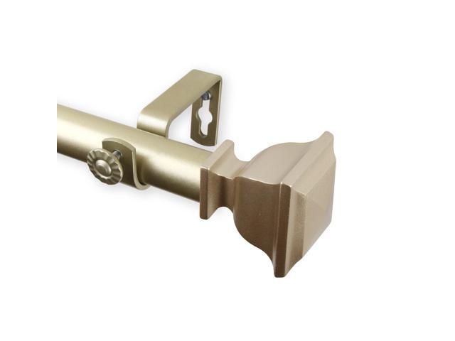 Click here for Osborne Curtain Rod 1 inch 48-84 inch - Light Gold prices