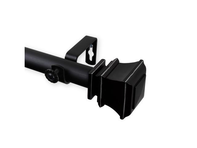 Click here for Elena Curtain Rod 1 inch 120-170 inch - Black prices