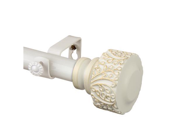 Click here for Alexander Curtain Rod 1 inch 120-170 inch - White prices