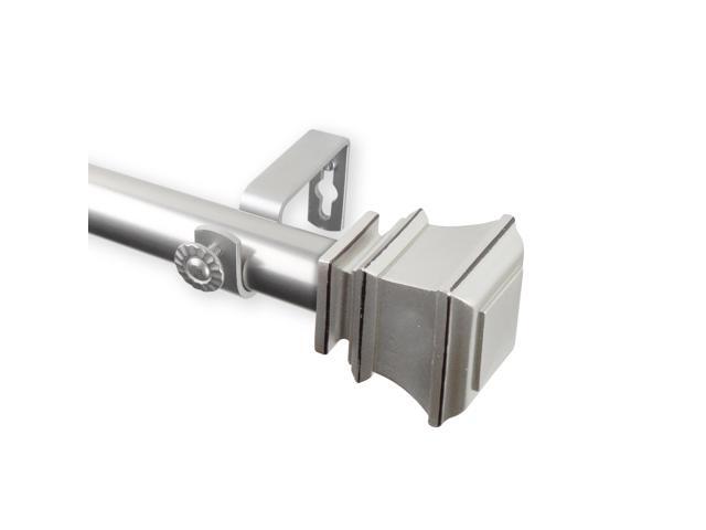 Click here for Elena Curtain Rod 1 inch 28-48 inch - Satin Nickel prices