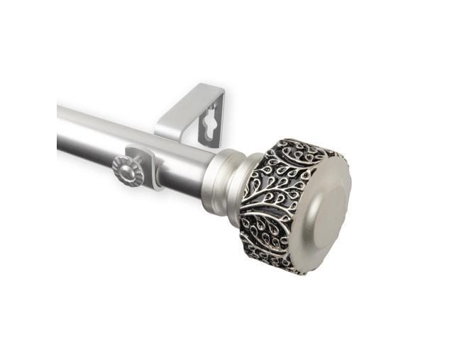 Click here for Alexander Curtain Rod 1 inch 66-120 inch - Satin N... prices