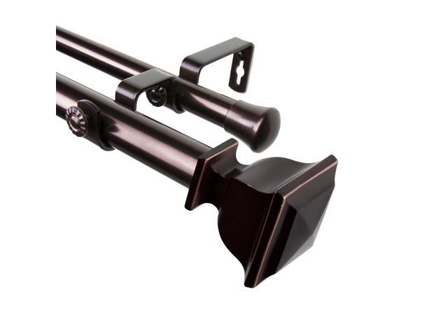 Click here for Osborne Double Curtain Rod 1 inch 120-170 inch - B... prices