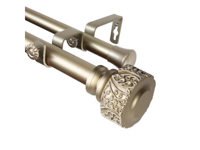 Click here for Alexander Double Curtain Rod 1 inch 160-240 inch -... prices