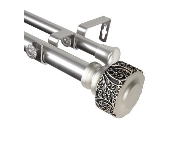 Click here for Alexander Double Curtain Rod 1 inch 120-170 inch -... prices