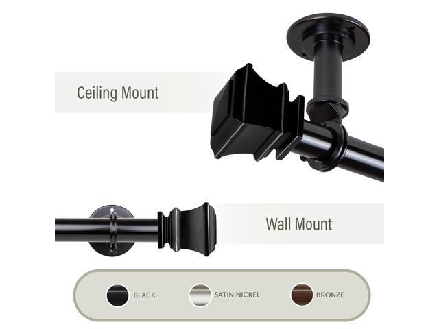 Click here for Elena 1 Ceiling Curtain Rod/ Room Divider 120-170... prices