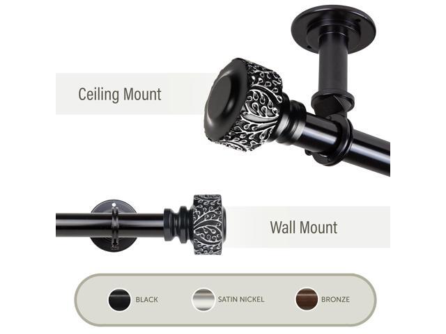 Click here for Alexander 1 Ceiling Curtain Rod/ Room Divider 66-1... prices