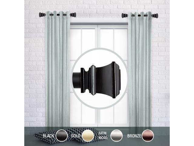 Click here for Elena 1 inch Side Curtain Rod 12-20 inch long (Set... prices