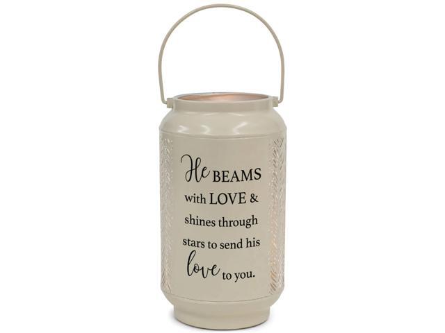 Click here for Lantern He Beams With Love Ivory prices