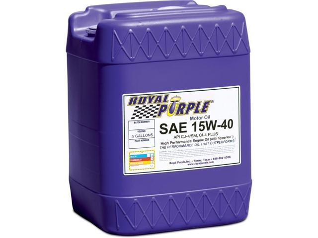 Click here for Royal Purple 05154 API-Licensed SAE 15W-40 High Pe... prices