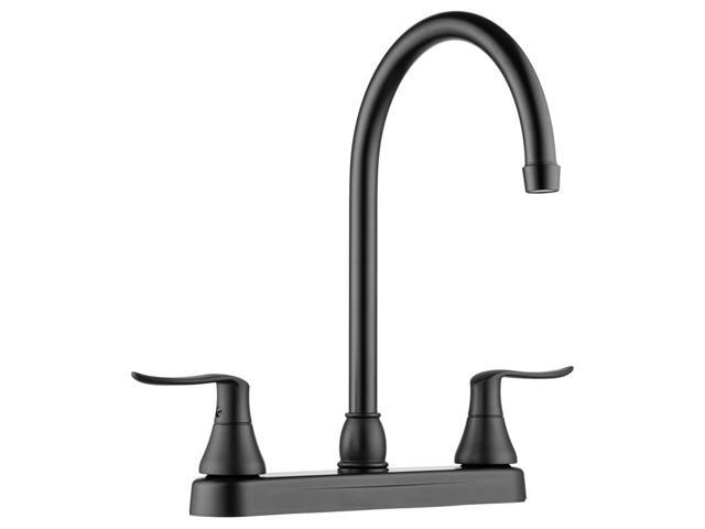 Click here for Dura Faucet DF-PK330HLH-MB J-Spout RV Kitchen Fauc... prices