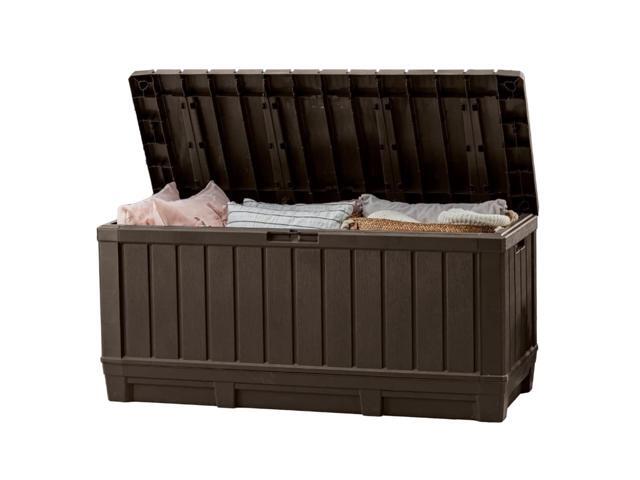 Click here for Keter Kentwood 92 Gallon Resin Deck Box-Organizati... prices