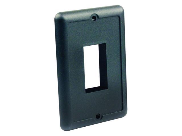 Click here for JR Products 14045 Black Single Switch Plate prices