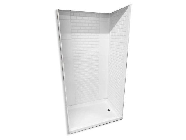 Click here for S. RECREATION SHWRWALL24X36X66WHITE prices