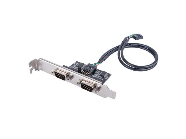 Click here for Silverstone ECD01 Internal USB 2.0 to dual RS232 p... prices