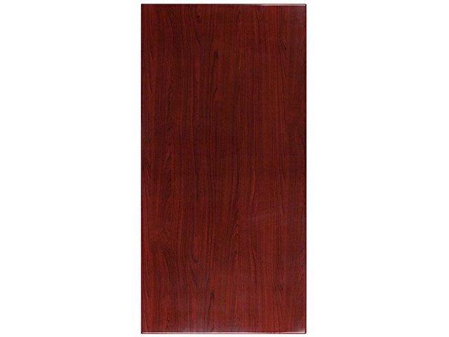 Click here for 30 x 60 Rectangular High-Gloss Mahogany Resin Tabl... prices