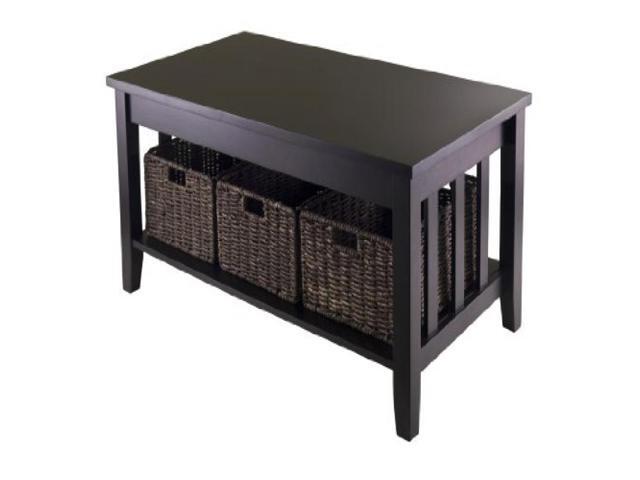 Click here for Winsome Morris 18.11 x 40 x 22.05 Wood Coffee Tabl... prices