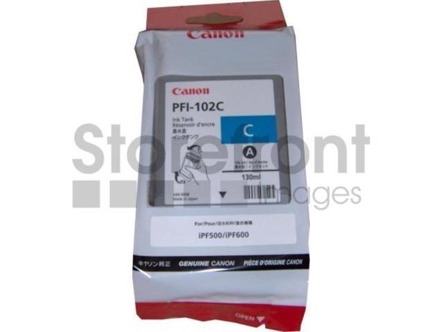 Click here for CANON IMGPROGRAF IPF500 1-PFI102 SD CYAN INK  130... prices