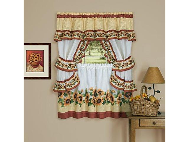 Click here for Black Eyed Susan Cottage Set - 57x36 - Spice prices