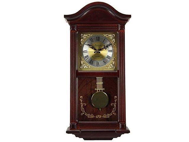 Click here for Bedford Clock Collection Mahogany Cherry Wood 22 W... prices
