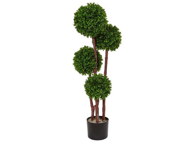 Click here for 3 Boxwood Topiary Tree UV Resistant (Indoor/Outdoo... prices