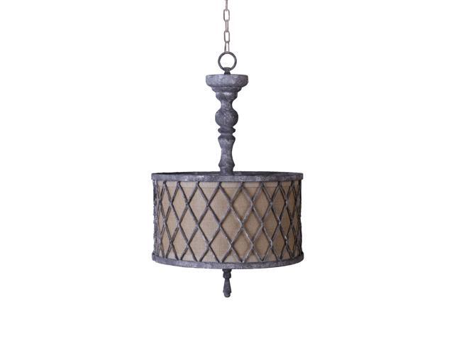 Click here for Dessa Metal cylinder filtered light chandelier prices