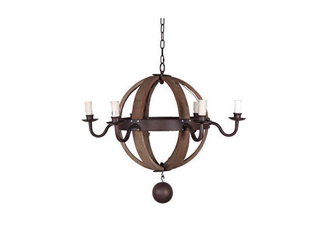 Click here for Woodmere Wood and metal sphere chandelier prices