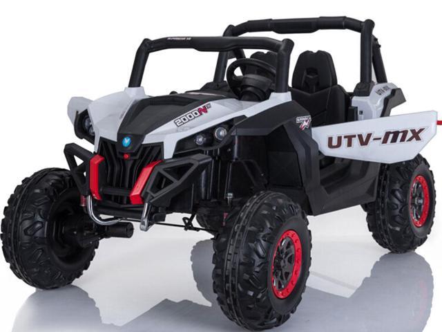 Click here for Mini Moto UTV 4x4 12v White (2.4ghz RC) prices