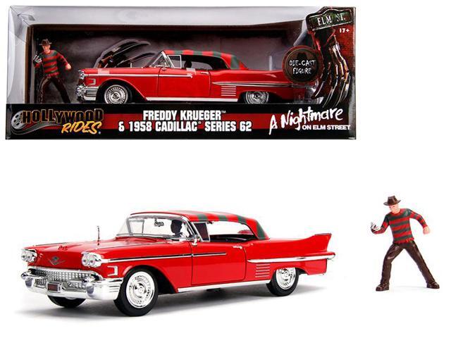 Click here for 1958 Cadillac Series 62 Red with Freddy Krueger Di... prices