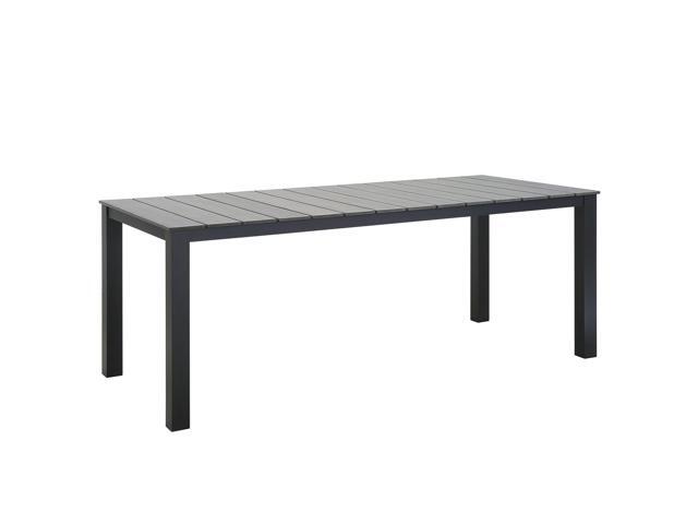 Click here for Maine 80 Outdoor Patio Dining Table - Brown Gray prices