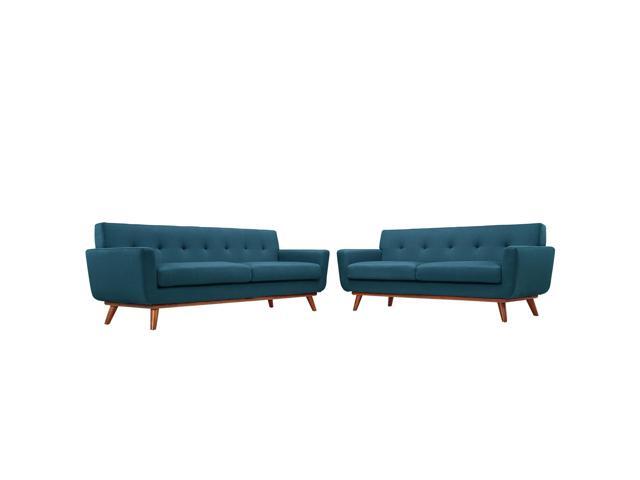 Click here for Engage Loveseat and Sofa Set of 2 - Azure prices