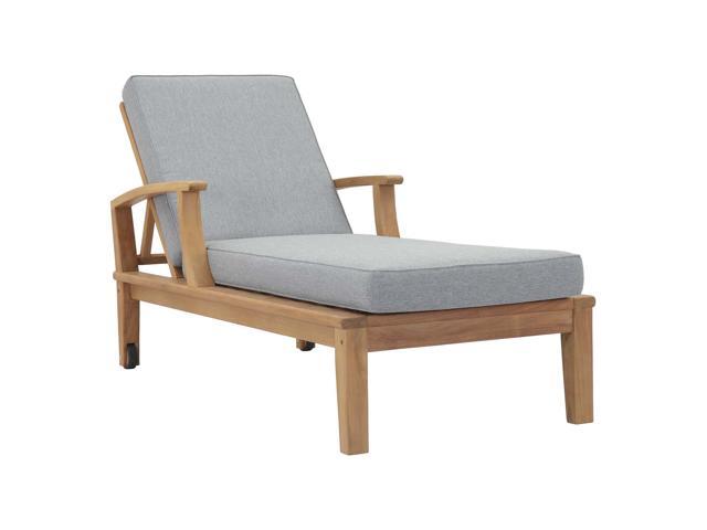 Click here for Marina Outdoor Patio Teak Single Chaise - Natural... prices