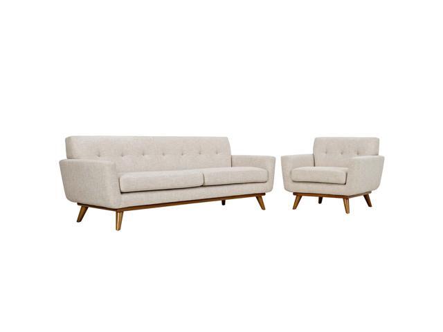 Click here for Engage Armchair and Sofa Set of 2 - Beige prices