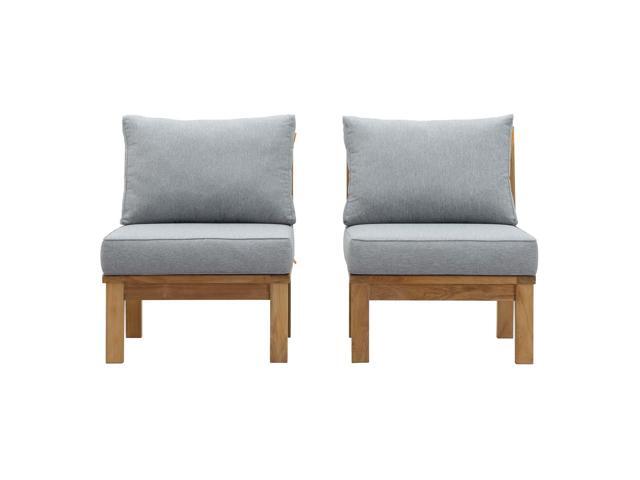 Click here for Marina 2 Piece Outdoor Patio Teak Set - Natural Gr... prices