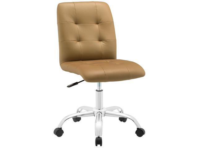 Click here for Prim Armless Mid Back Office Chair - Tan prices
